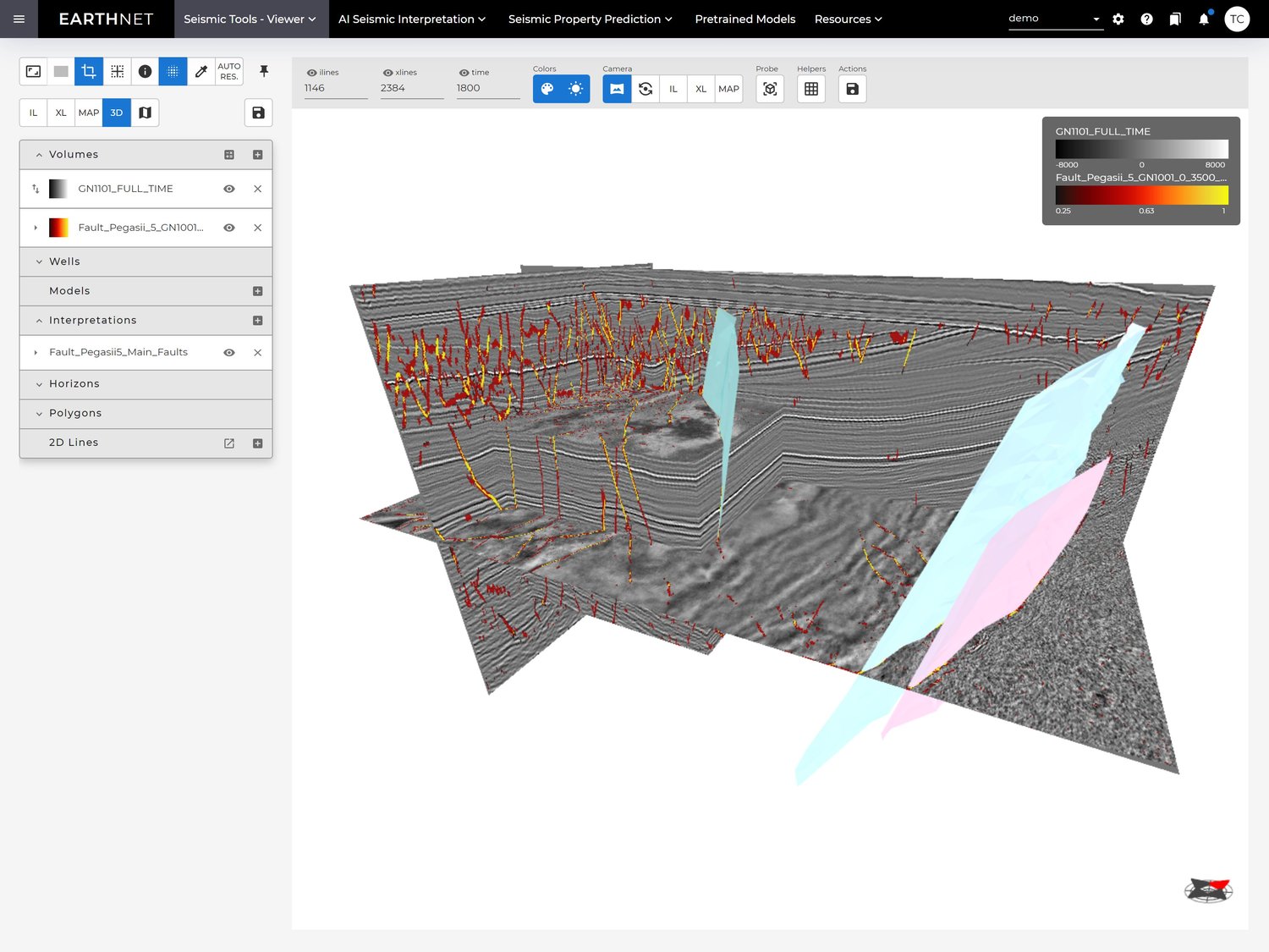 EarthNet AI Seismic Interpretation | ESA