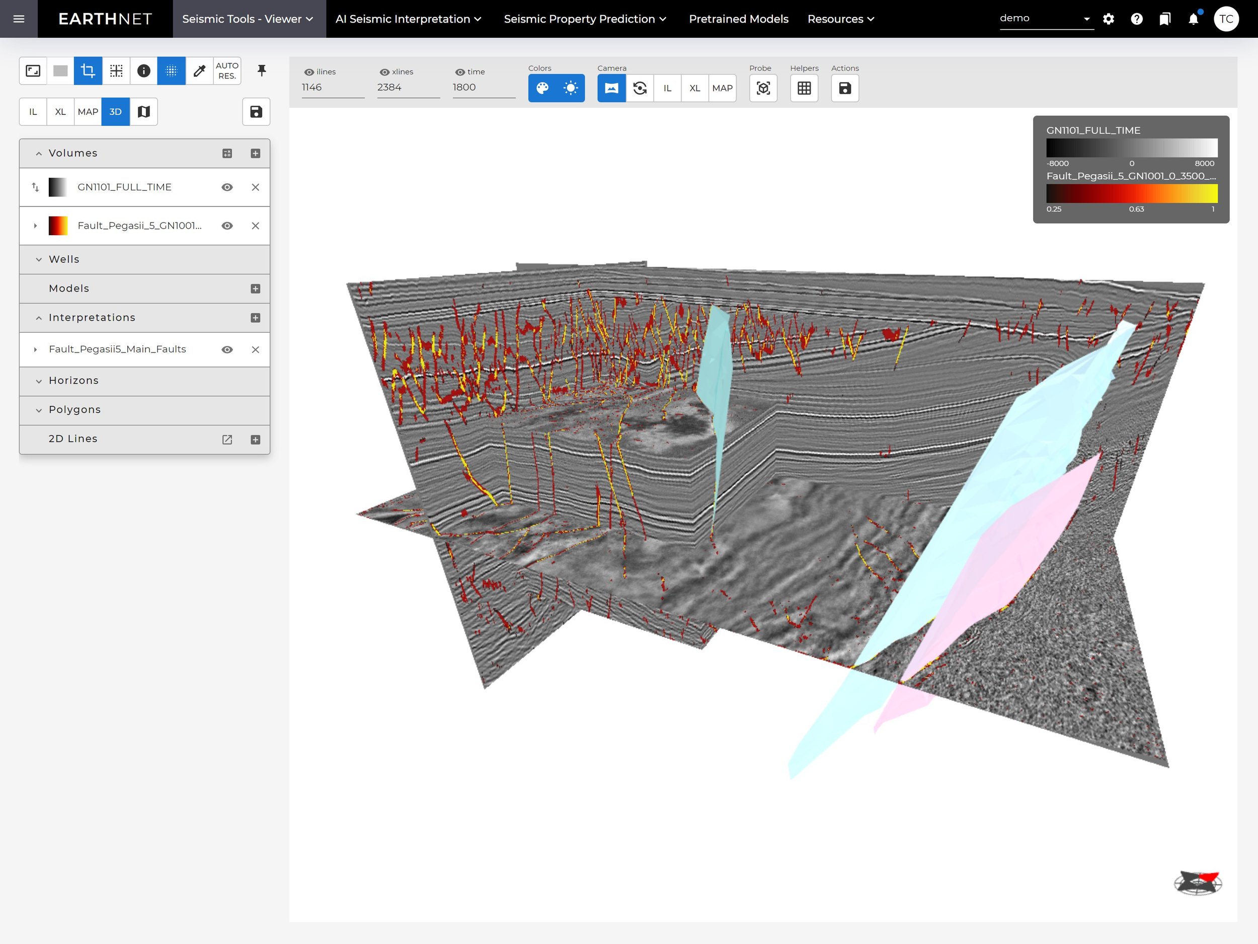 EarthNet AI Seismic Interpretation | ESA
